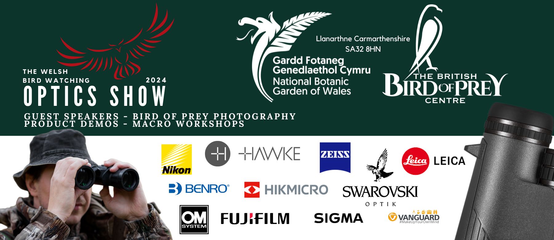 The Welsh Bird Watching & Optics Show 2024