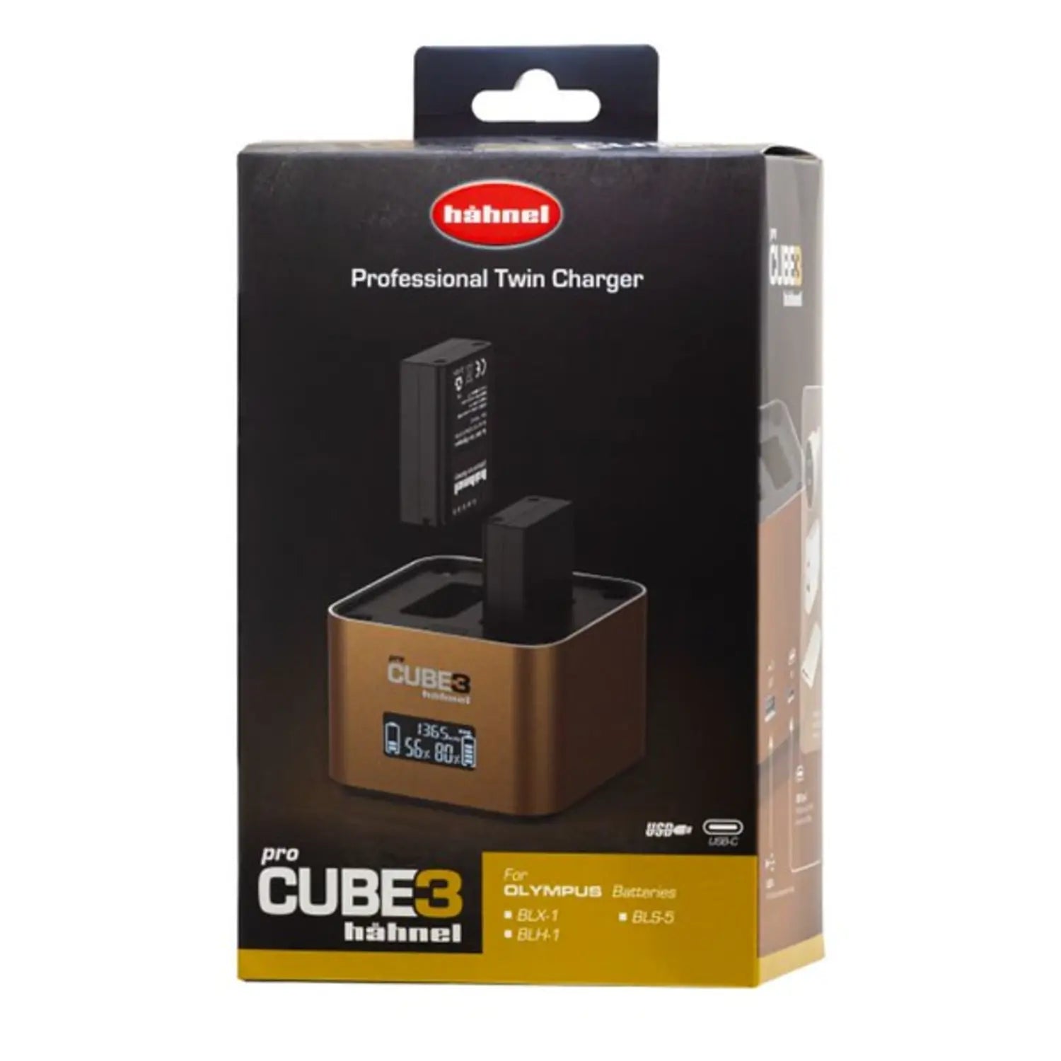 Hahnel ProCube 3 Twin Charger - Olympus