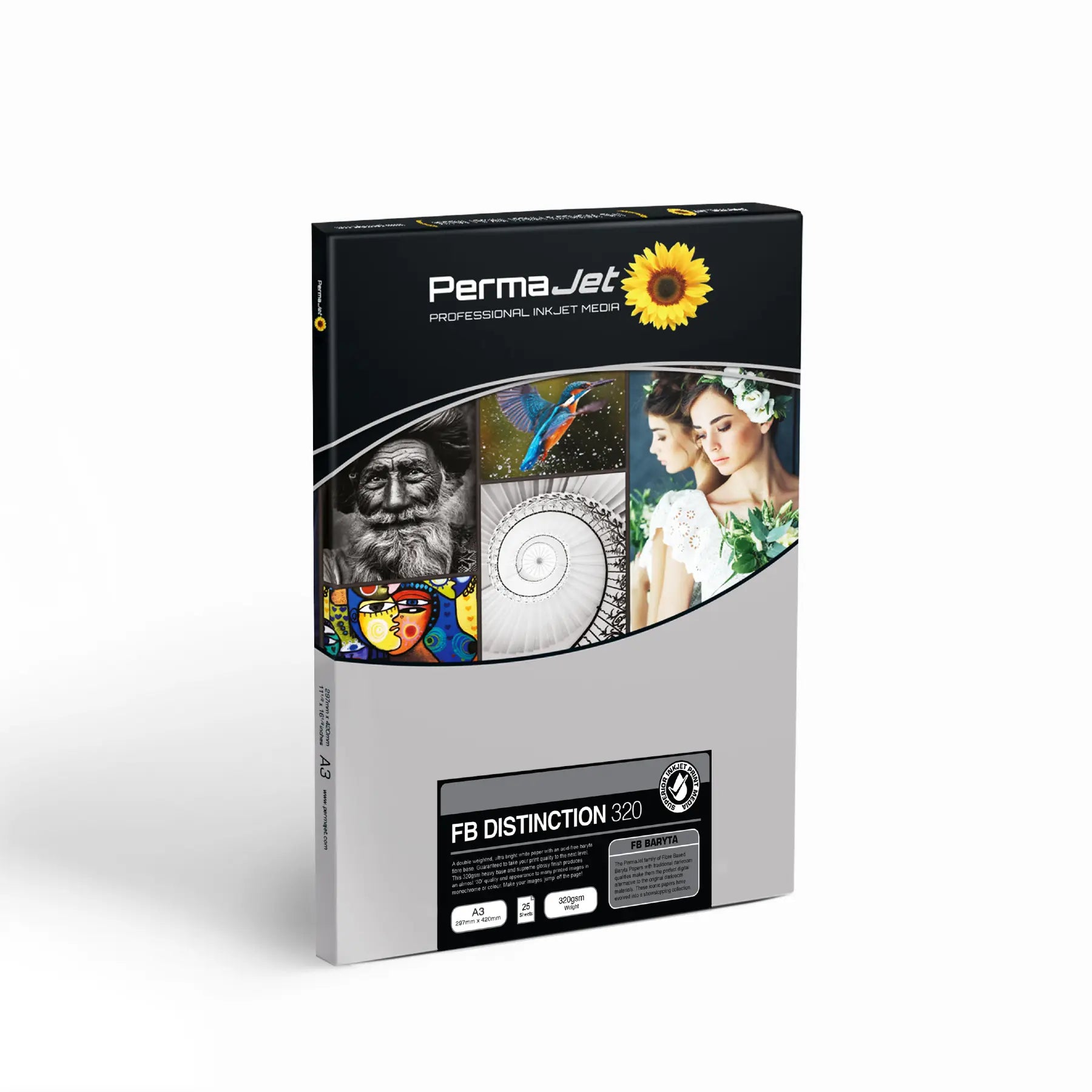 Permajet FB Distinction 320gsm A3 Photo Paper - 25 sheets