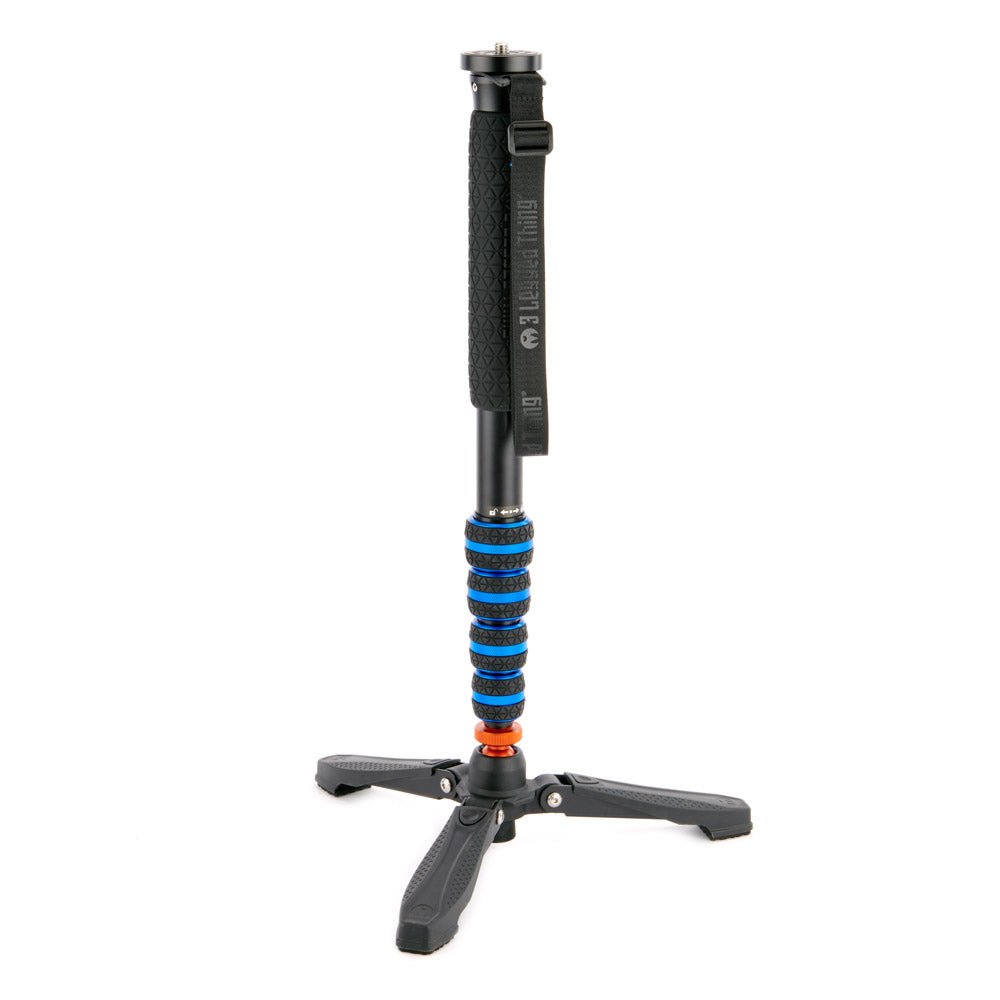 3 Legged Thing Punks Taylor 2.0 Magnesium Alloy Monopod Kit - Blue