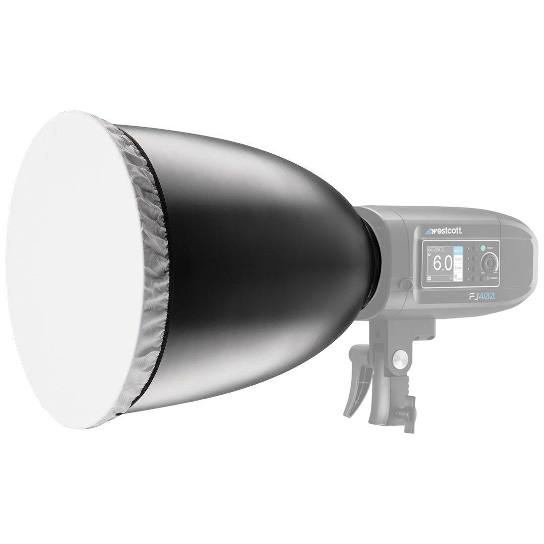 Westcott 45-Degree Deep Focus Reflector with Honeycomb Grids & Diffusi ...